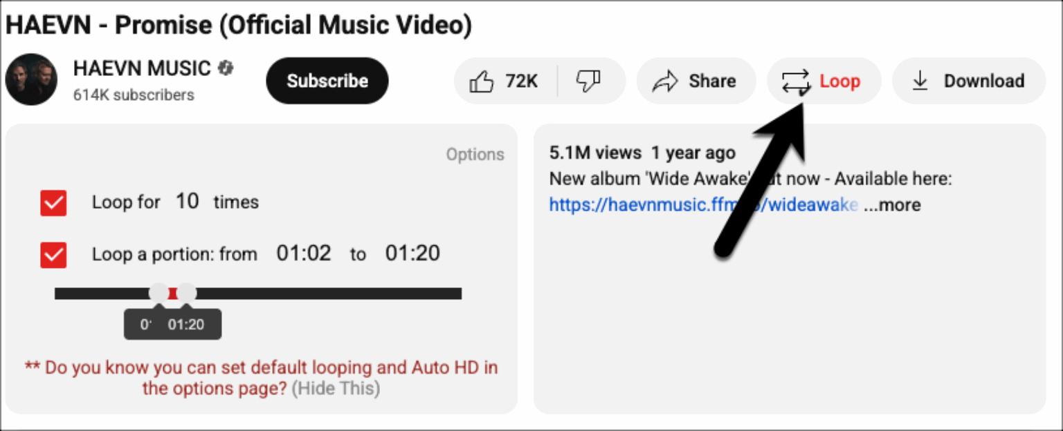 How to Loop YouTube Videos and Playlists on Desktop, SmartPhone and TV ...